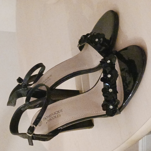 Shoes | Dominique Nicole Floral Heel | Poshmark